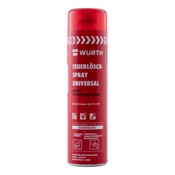 Spegnifuoco spray portatile: la bombola spegni fuoco facile - Würth News
